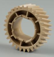China Custom Cylindrical PEEK Precision Helical Injection Plastic Gear for Machinery for sale
