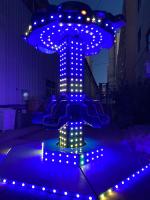 Quality 380V Kiddie Amusement Rides Mini Spinning Jump Tower 5 Passengers for sale