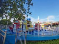 Quality Crazy Jellyfish Fair Teacup Amusement Ride 18 Seat 10rpm 45KW Weather Resistant for sale