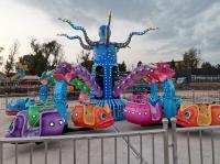 Quality OEM Theme Park Ride Fairground Big Octopus Ride 30 Seat Weather Resistant for sale