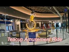 12kw 380v barrel amusement park teacup ride 24 seat oem