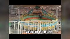 40-Seat Disco Turntable