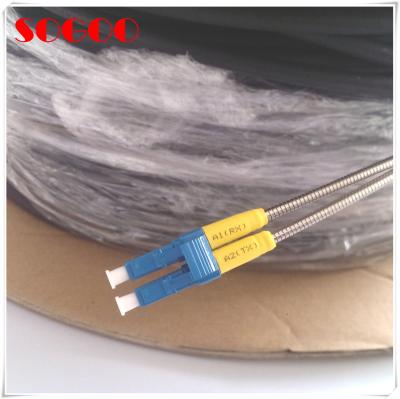 Cina Corde di patch in fibra ottica duplex per esterni PDLC-DLC impermeabile in modalità singola in vendita
