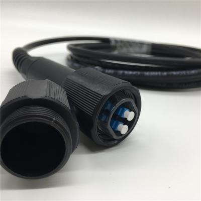 Cina Corde di patch in fibra ottica duplex per esterni PDLC-DLC impermeabile in modalità singola in vendita