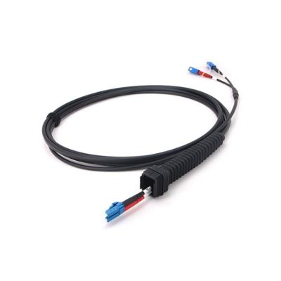 Cina Duplex LC 5.0mm Flessibile 360° NSN Boot Outdoor Fiber Optic Cable in vendita