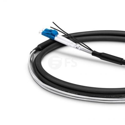 China Network 2 Core OM2 DLC Outdoor Fiber Optic Cable For Huawei ZTE for sale