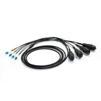 China 2 Core Fullaxs LC IP68 CPRI Optical Cable Assembly for sale