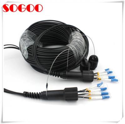 Cina FTTA CPRI LC ODVA Cavo blindato in fibra ottica per esterni in vendita