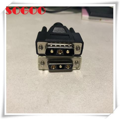 Quality D-SUB 3V3 Male BBU Power Connector Solder Type For PSU-AC Cable for sale