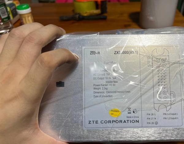 Quality ZTE ZXD3000(V5.6) 48V50A Rectifier Module 48V3000W for sale
