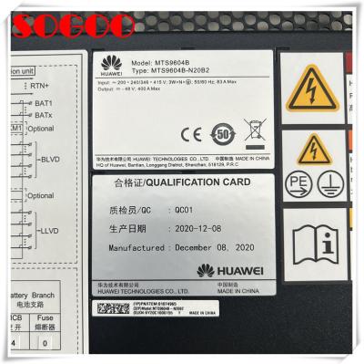 China Nieuw en origineel Huawei MTS9604B-N20B2 AC naar DC Power System Output 400A Te koop
