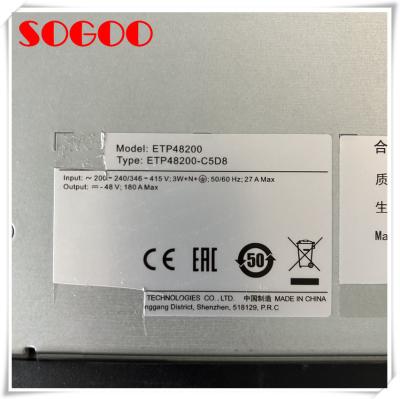 Cina Fornitore di alimentazione integrato 48V200A AC a DC Huawei ETP48200-C5D8 in vendita