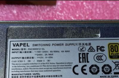 中国 VAPEL PAC300S12-CL スイッチング電源 AC電源モジュール 販売のため