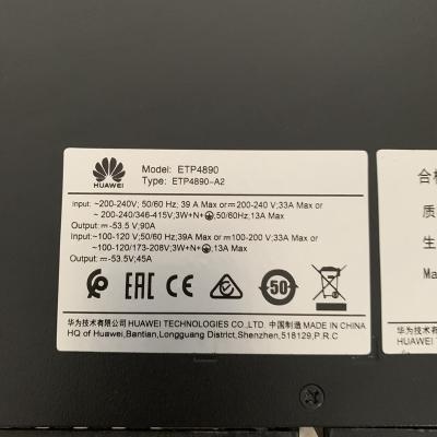 Cina Huawei ETP4890-A2 Comunicazione ad alta frequenza incorporata, alimentazione elettrica da CA a CC, configurazione R4830G in vendita