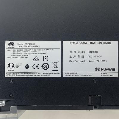Cina Huawei ETP48200-B2A1 Sistema di alimentazione a commutazione incorporata con modulo 48V30A R4830G1 Comunicazione esterna 5G in vendita