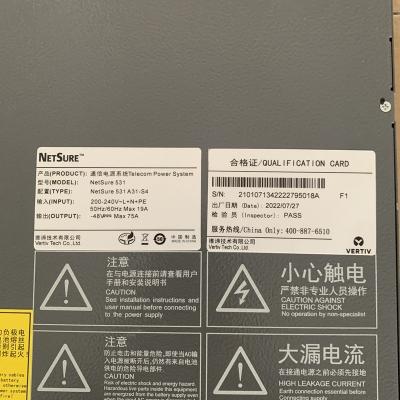 中国 R48-3000e3 電源調整機 モジュール NetSure 531 A31-S4 電気通信電源調整機に適用 販売のため