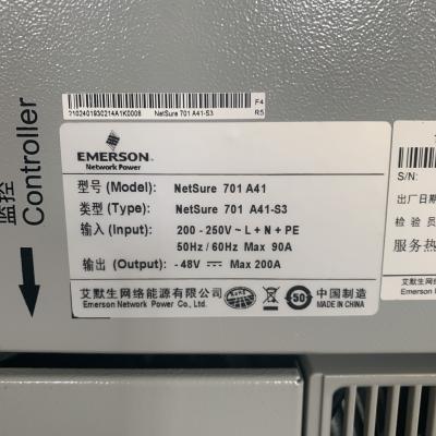Cina NUOVO NetSure 701A41-S3 701A41 Sistema di alimentazione Sistema di rete di alimentazione Sistema di telaio Sistema di rettificatore di telecomunicazioni con R48-2900U in vendita