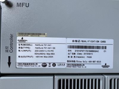 China Emerson NetSure 701 A41-S8 Embedded Communication High Frequency Switching Power Supply System 48v 200a merk Te koop
