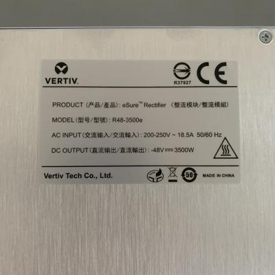 China Vertiv / Emerson 48V 3500W Rectifier Module Emerson R48-3500E Power Supply Network Telecom Power Rectifier for sale