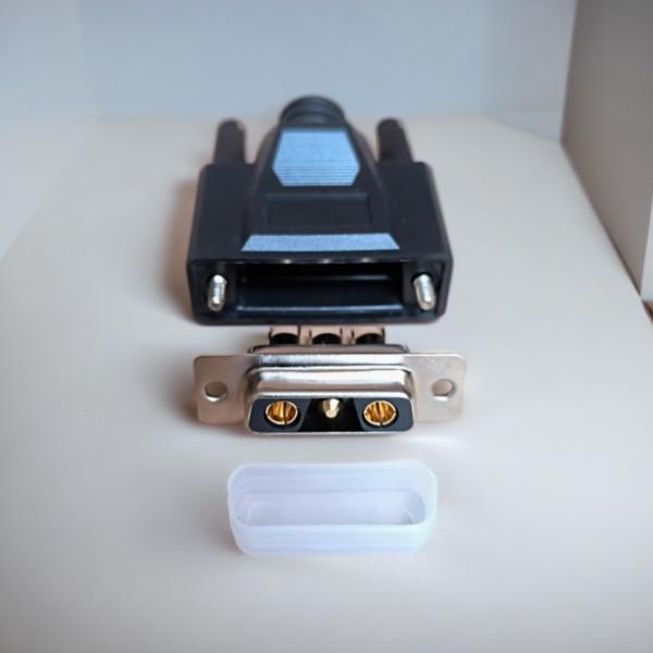 Quality D-SUB 3V3 Male BBU Power Connector Solder Type For PSU-AC Cable for sale