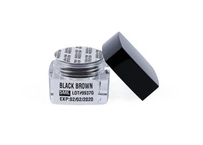 China Pigmentos pretos livres da beleza da lâmina de Microblading da tinta da tatuagem da sobrancelha de Brown da toxina à venda