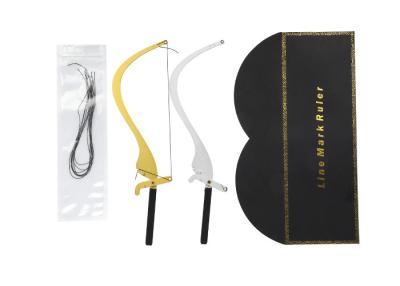 Κίνα Τόξο εξαρτημάτων δερματοστιξιών Lushcolor και κυβερνήτης Mark γραμμών χειροποίητου αντικειμένου βελών για τον προσδιορισμό θέσης φρυδιών προς πώληση