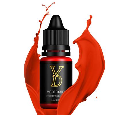 Cina Le labbra liquide di trucco di YD Best Tattoo Ink del produttore di Microblading del pigmento permanente di colore tatuano l'inchiostro del pigmento in vendita