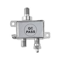 China Small Volume RF Circulator Isolator Antenna Cable TV Dual Isolator 2 Year Warranty Zinc Alloy for sale