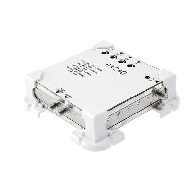 Cina Sistema di segnale CATV amplificatori tv via cavo banda stagnata amplificatore tv professionale a 2 ingressi digitale in vendita