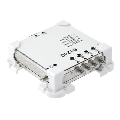 中国 CATV 信号システムアンプケーブルテレビブリキプロフェッショナル 2 入力 CATV 40db RF アンプ 販売のため