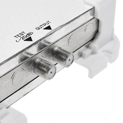中国 CATV 信号システムアンプケーブルテレビブリキプロフェッショナル 2 入力 CATV 40db RF アンプ 販売のため
