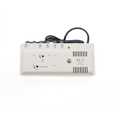 Cina Antenna multibanda Amplificatore segnale CATV Cavo TV 1 In 4 Out VHF 20dB Amplificatore interno in vendita