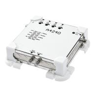 China Digital CATV Signal Amplifier 40dB RF Booster Tinplate 2 Input Cable TV System for sale