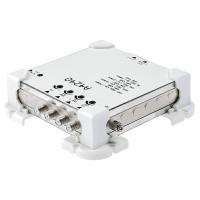 China Antenna Cable TV Booster Amplifier Tinplate 2 Input 1 Output 45dB for sale