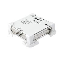 China CATV RF Signal Amplifier 2 Input 40dB Gain TV Cable Amplifier Tinplate for sale