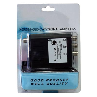Китай Highfly 47-860 МГц Диапазон частот STA-103 Бытовой усилитель сигнала CATV 3 Way TV Amplifier продается