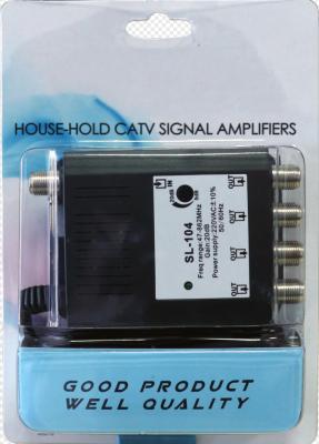 Cina Amplificatore di segnale CATV a 4 vie Highfly STA-104 Guadagno 20dB Amplificatore TV per uso domestico in vendita