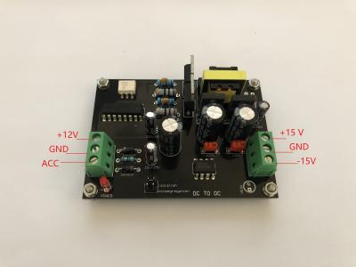 China Low Distortion PCB Circuit Board PCBA DC To DC 12V To Dual 15V Audio Amplifier for sale
