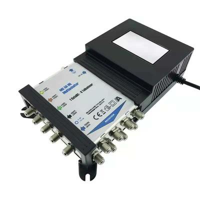 China 95 QG 2150MHz 5 do interruptor do sistema da televisão satélite da fonte de alimentação 12V/1A da cascata de DBuV multi para fora no multiswitch 8 satélite à venda