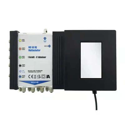 China Interruptor 5 do sistema da televisão satélite multi 8 para fora 95 no multiswitch do smatv do sinal do QG 41 miliampère de DBuV 2150MHz cascadable à venda