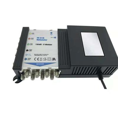 China Interruptor 5 do sistema da televisão satélite multi 8 para fora 95 no multiswitch do smatv do sinal do QG 41 miliampère de DBuV 2150MHz cascadable à venda