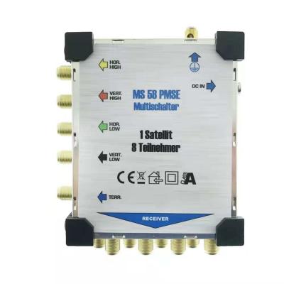 Cina Multiswitch satellite di MS58-PMSE dei multi del commutatore TV moduli attivi professionali satelliti durevoli del sistema 950MHz 2150MHz in vendita