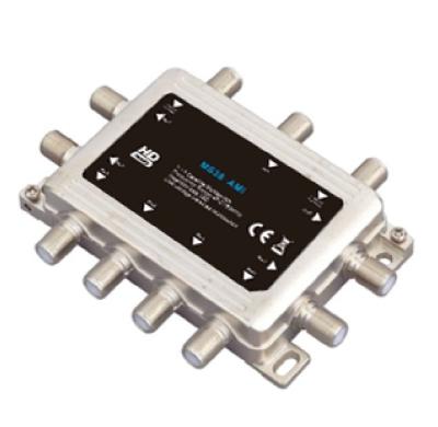 China Sistema multiswitch de TV digital via satélite 950-2150 MHz 3 entradas 8 saídas MS38S 3X8 à venda