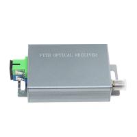 China FTTH Optical Receiver CATV Network Fiber AGC System Active 12V 0.5A for sale