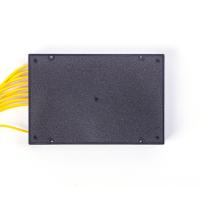 China PLC Fiber Optical Splitter Compact Design Low Insertion Loss 1x2 1x4 1x8 for sale