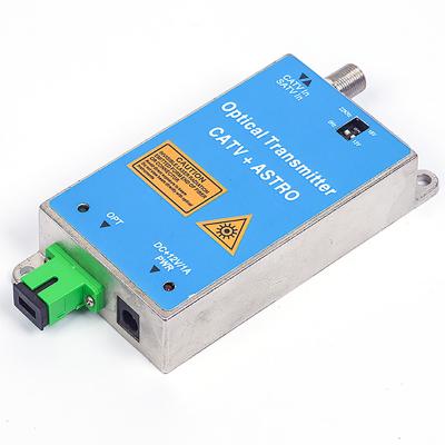 Cina Trasmettitore di rete ottica satellitare FTTH CATV 1550nm 1310nm con Wdm in vendita