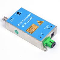 China Micro Satellite Fiber Optic Cable Transmitter Receiver 1550nm 1310nm CATV Network 2600MHz 3250MHz for sale