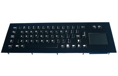 Cina Tastiera nera industriale del metallo della prova dinamica del vandalo IP65 con il touchpad con il titanio nero durevole di alta qualità in vendita