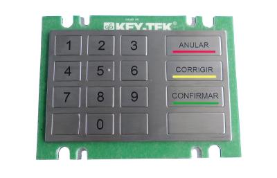 Cina Tastiera stimata dinamica del distributore automatico della prova del vandalo IP65/tastiera semplice della matrice a punti con la chiave 16 in vendita
