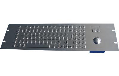 中国 IP65 キーボードのトラックボールおよび数字キーパッドが付いている防水破壊者の証拠のステンレス鋼 販売のため